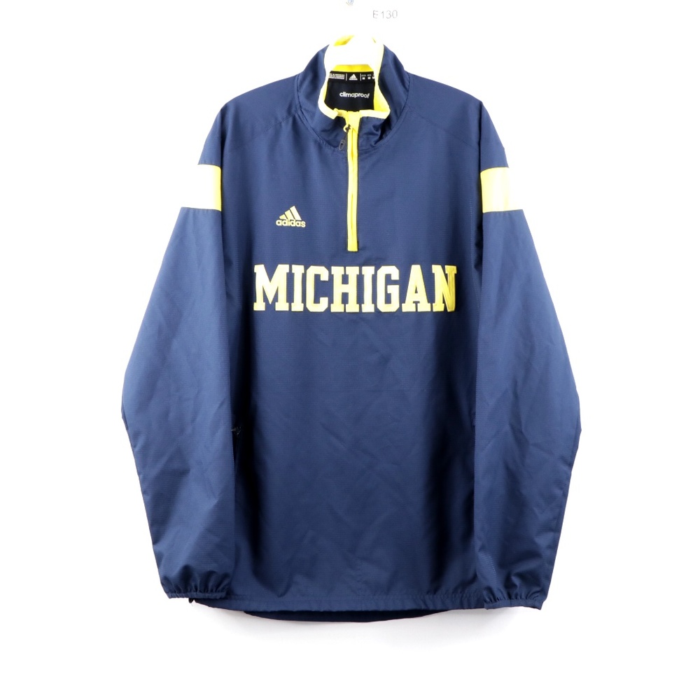 Adidas Michigan Athlete Issued Football Jacket - Gem